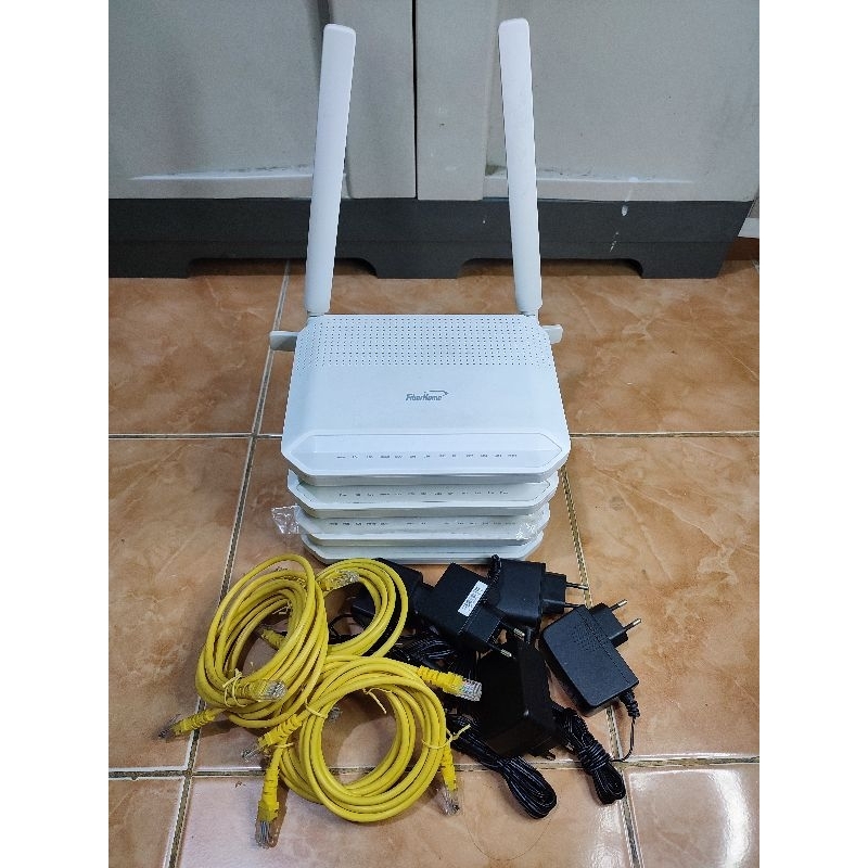 Jual Fiberhome Gpon HG6145F 5G Port Biru + Adaptor | Shopee Indonesia