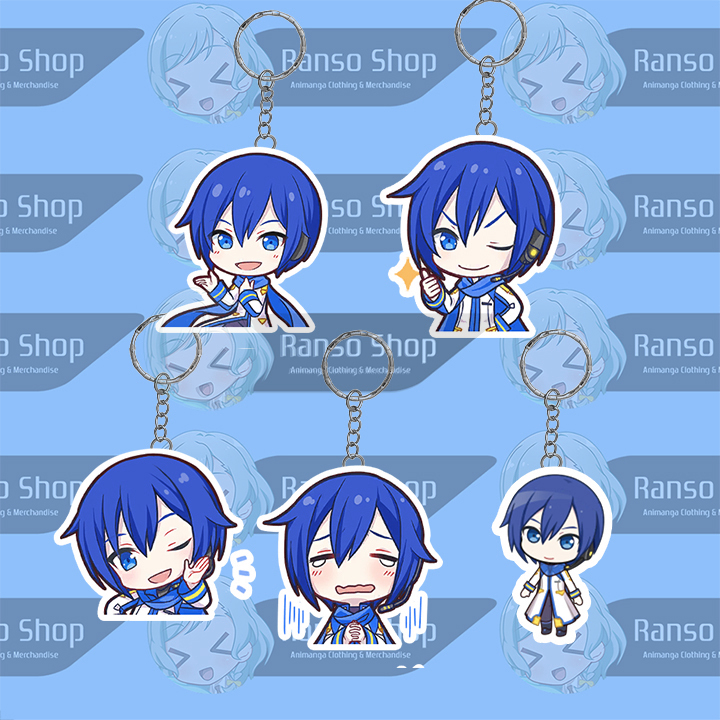 Jual Gantungan Kunci Project Sekai Vocaloids Kaito UV 2 Sisi Laser Cutting Premium | Ganci ...
