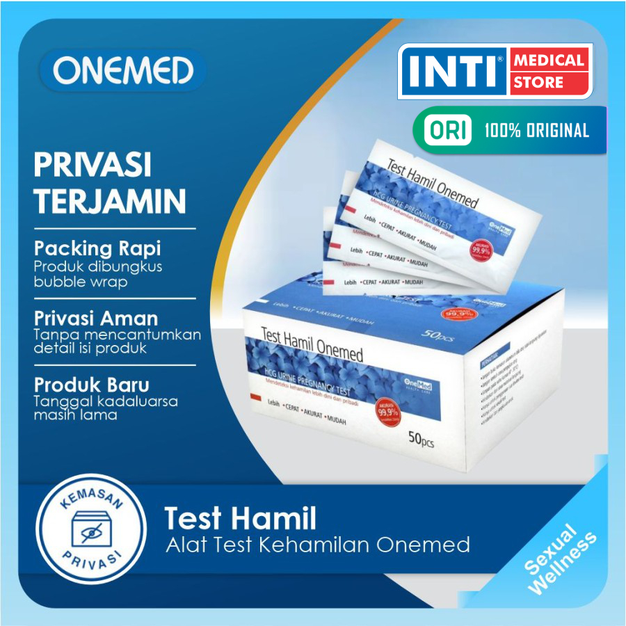 Jual Onemed | Test Hamil | Alat Test Kehamilan Onemed Isi 50's | Shopee ...
