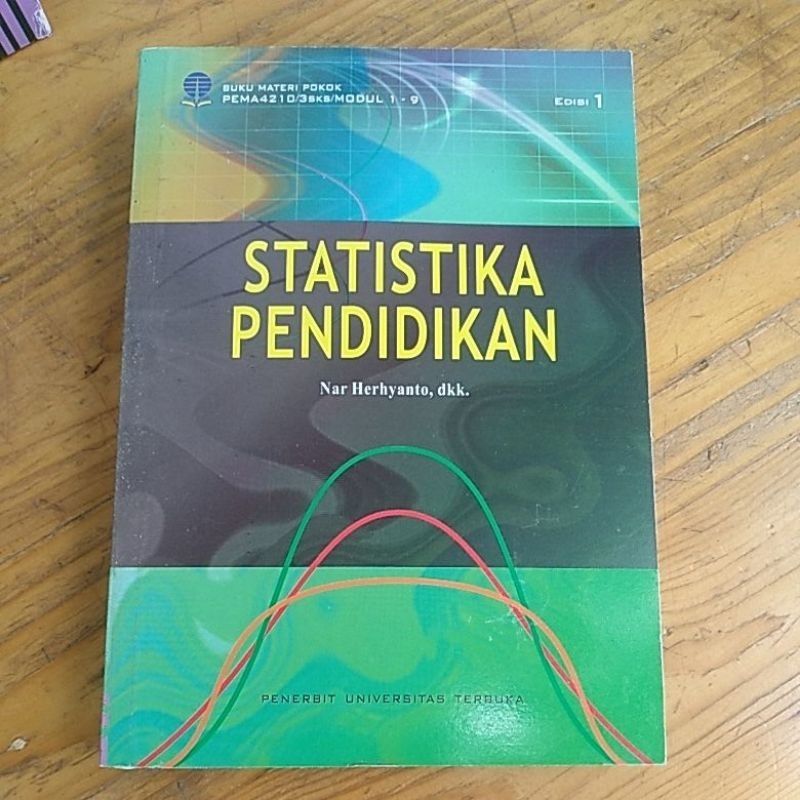 Jual buku statistika pendidikan penerbit universitas terbuka | Shopee Indonesia