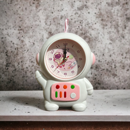 Jual Jam Weker/Jam Beker/Jam Alarm/Jam Meja Motif Astronot | Shopee ...