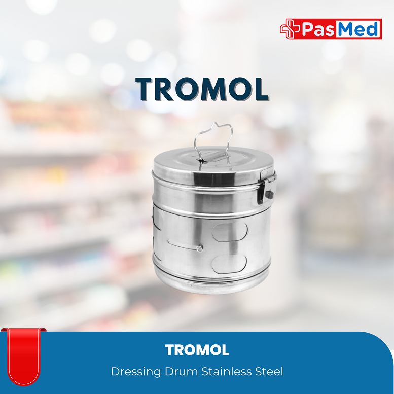 Jual Tromol Stainless Steel 18cm dan 15cm | Shopee Indonesia
