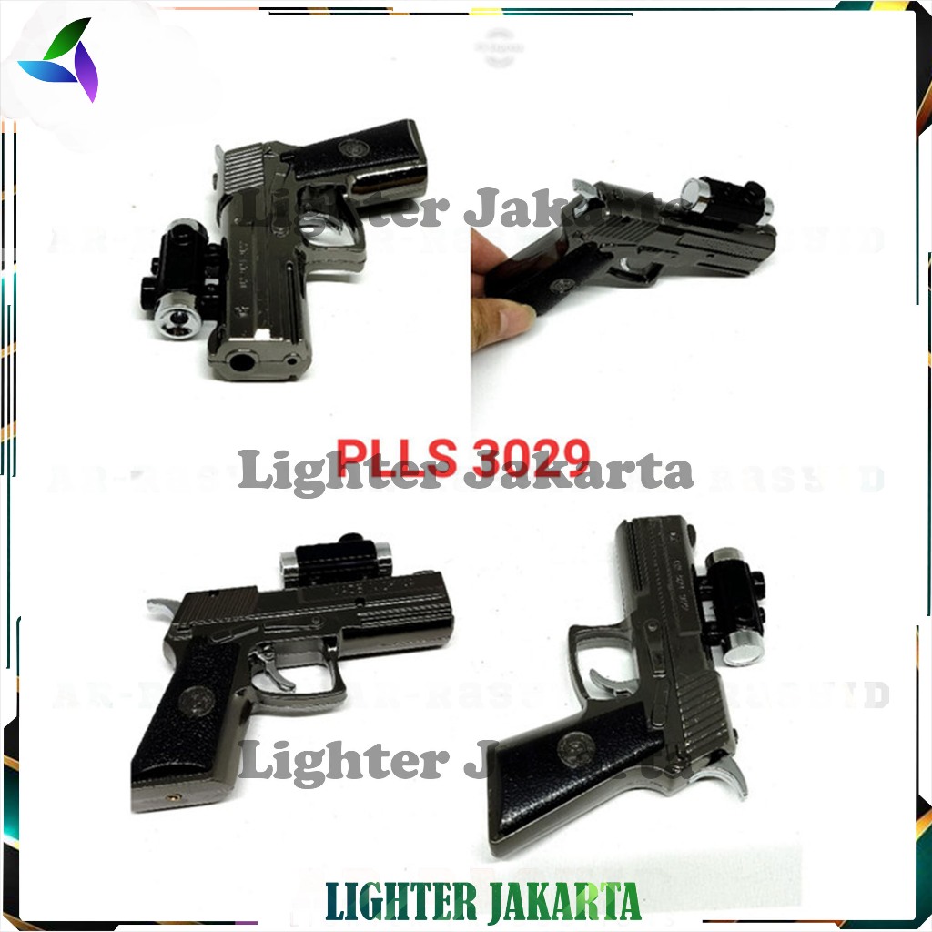 Jual Korek Api Las Gas Miniatur Pistol Mini Laser dan Senter 916 3029 ...