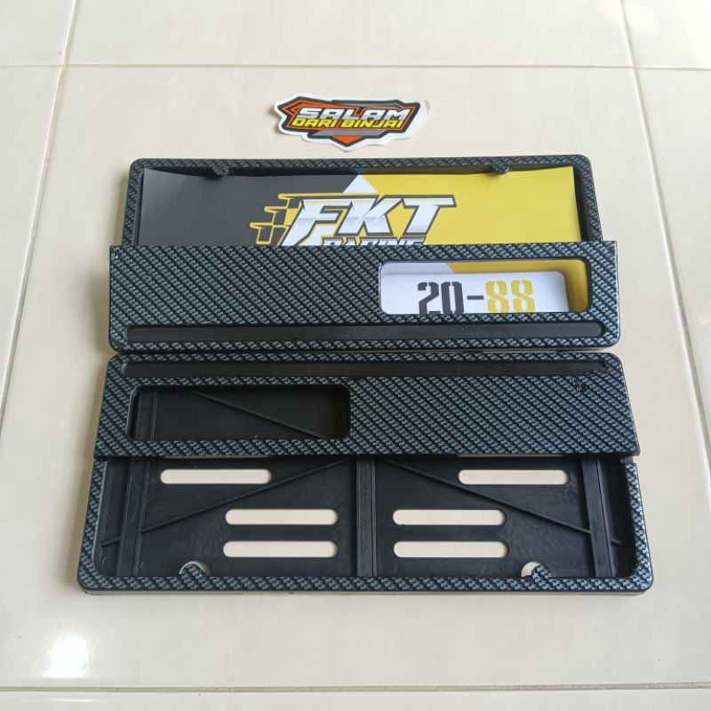 Jual COVER TEMPAT PLAT NOMOR KARBON / DUDUKAN PLAT NOMOR MOTOR ...
