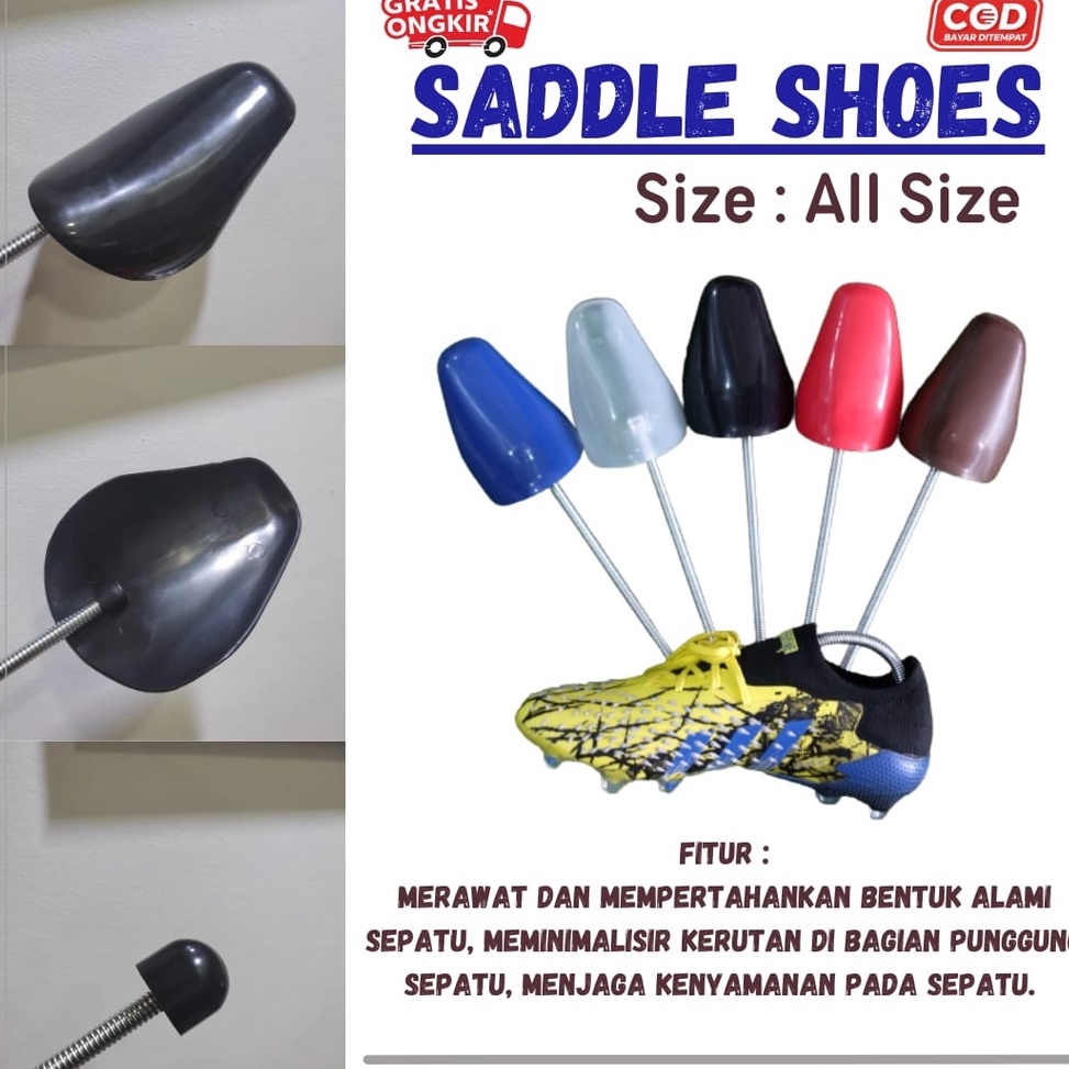 Jual Harga Terbaik Saddle Shoes Futsal Sadel Catokan Alat Penyangga ...