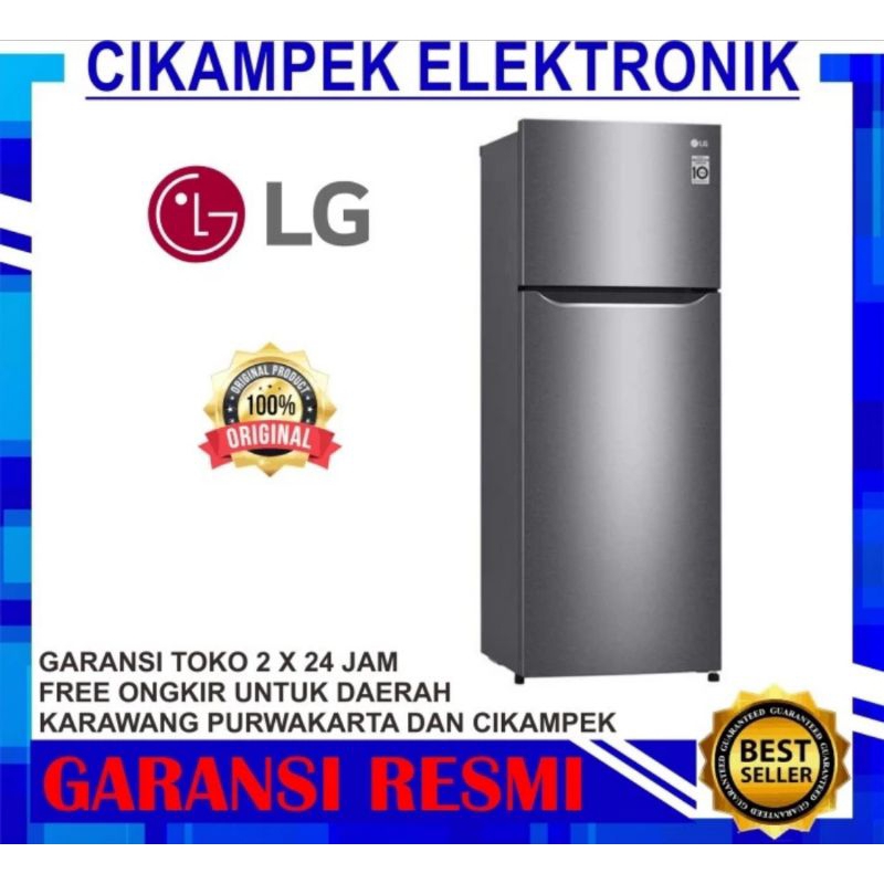 Jual KULKAS LG 222 SQIB 2 PINTU GNB222SQIB INVERTER | Shopee Indonesia