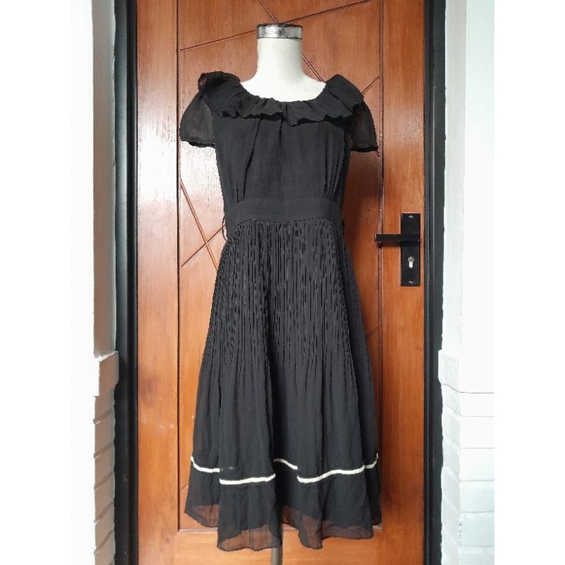 Jual DRESS HITAM/DRESS KANTOR/DRESS KERJA/BRUKAT Etalase 8 | Shopee ...