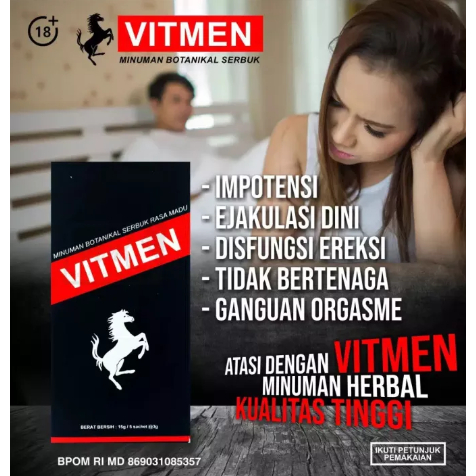 Jual Minuman Serbuk Mengembalikan Stamina Pria Dewasa Ampuh | Vitmen ...