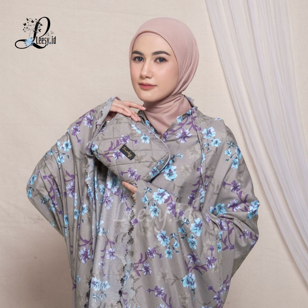 Jual Leesy.id - Mukena Travelling Laser Cut Motif Floretta, Lindsay ...