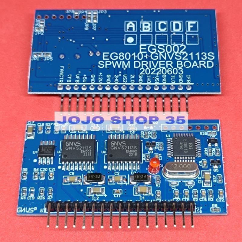 Jual Egs002 Pure Sine Modul EGS002 EGS 002 IR2113 EG2113 GNVS2113 600v ...