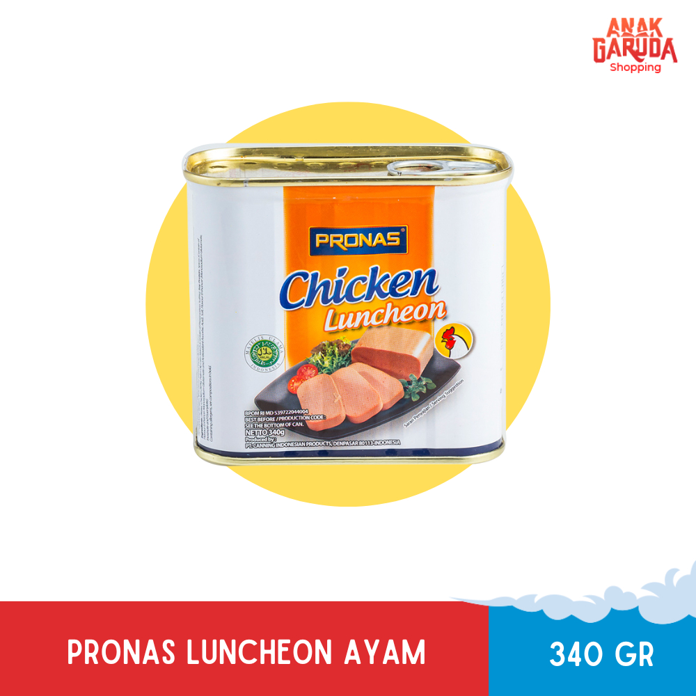 Jual Pronas Luncheon Ayam Daging Ayam Blok Serbaguna 340g | Shopee ...