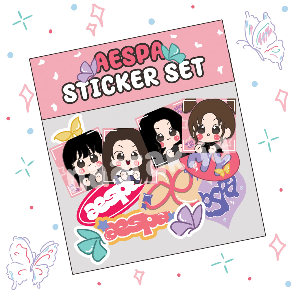 Jual AESPA STICKER SET | Shopee Indonesia