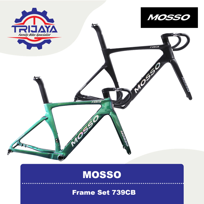 Jual Mosso 739CB Frame Set Sepeda Road Bike Full Carbon Disc Brake ...