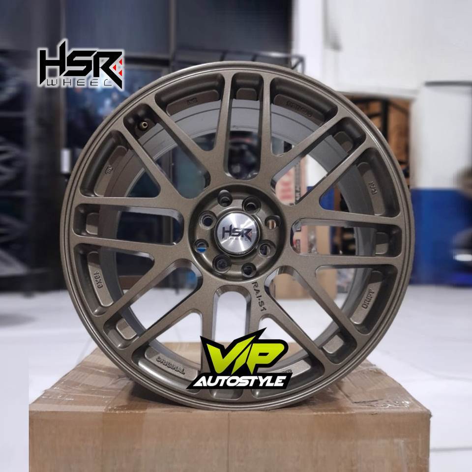 Jual Velg mobil Ring 18 HSR RAI-S1 FC Racing Toyota Raize Jazz Rs ...