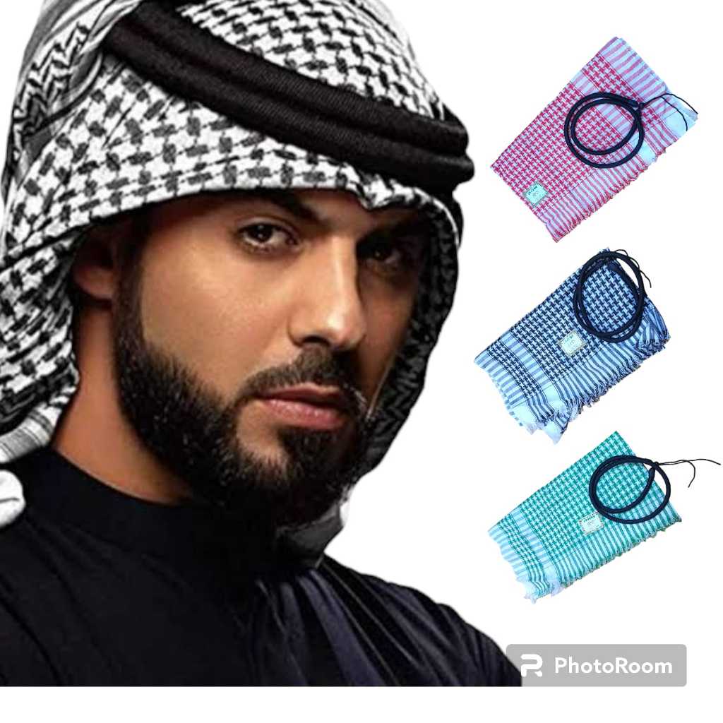Jual Sorban Arab Igal Tali Peci Putih Dewasa Perlengkapan Haji Umroh ...