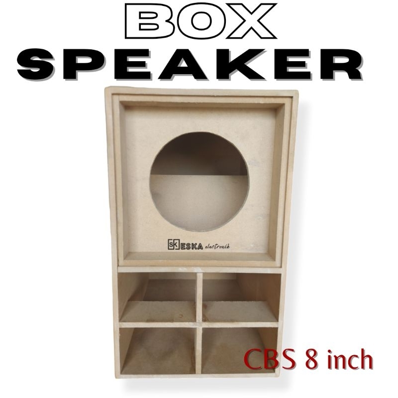 Jual BOX CBS 8 INCH BOX MINIATUR BOX SPEAKER 8 INCH | Shopee Indonesia