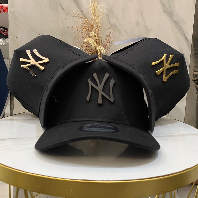 Jual TOPI NEW ERA PLAT BESI | TOPI NY PLAT BESI MIROR | Shopee Indonesia