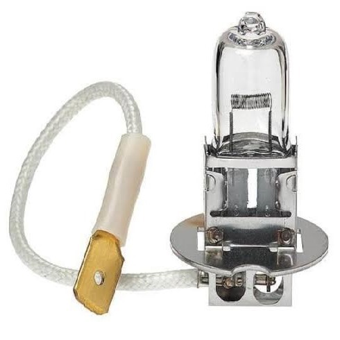 Jual LAMPU HALOGEN H3 55W 12V bohlam sorot utama fog lamp sein motor ...