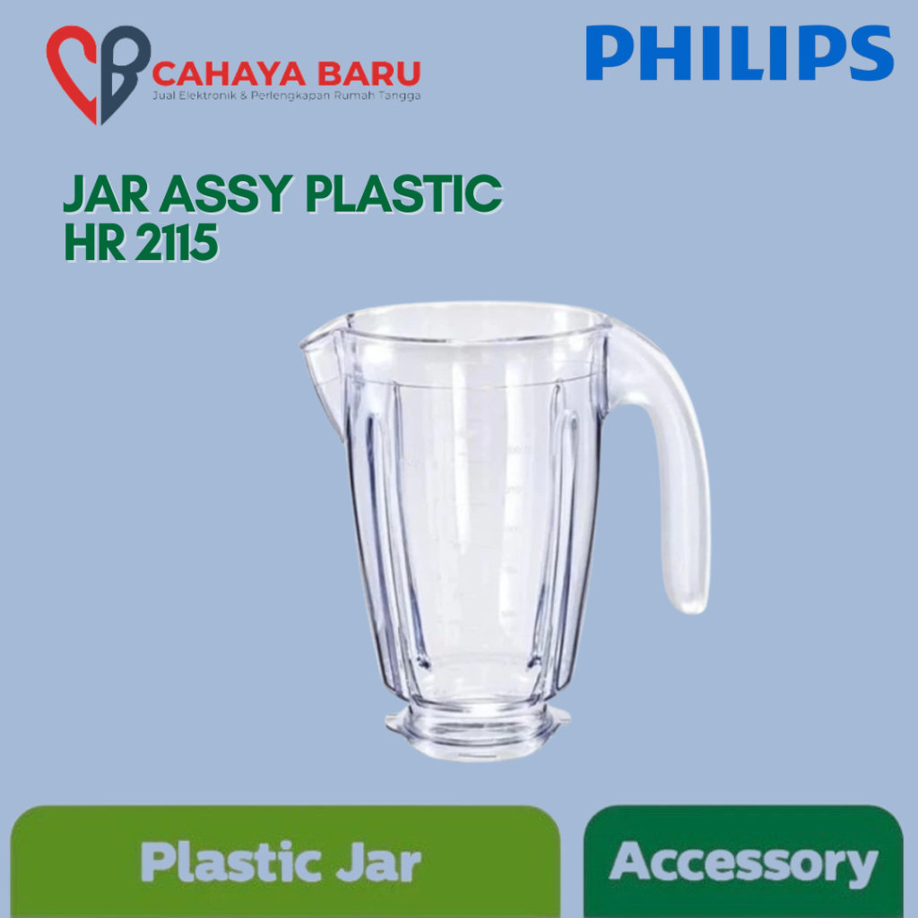 Jual PHILIPS JAR ASSY PLASTIC HR 2115 | Shopee Indonesia
