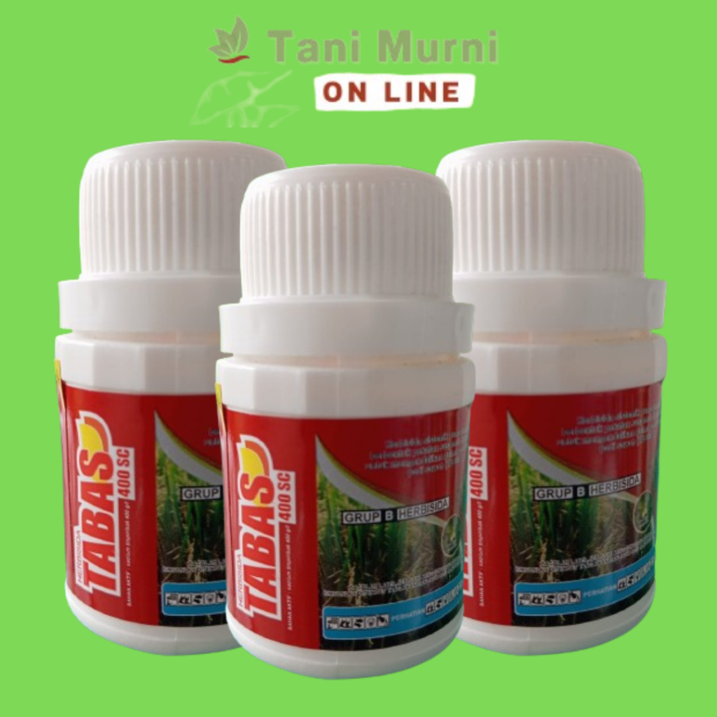 Jual Herbisida TABAS 400 SC 50 Ml Pembasmi Gulma Pada Padi | Shopee ...