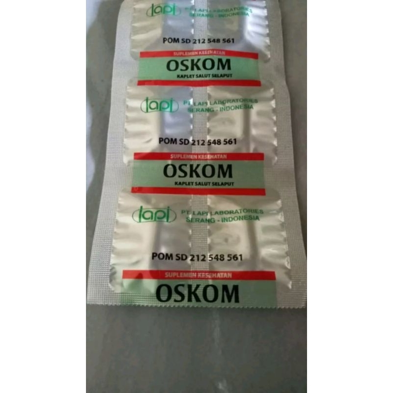 Jual Oskom perlembar 6 kaplet,suplemen persendian | Shopee Indonesia