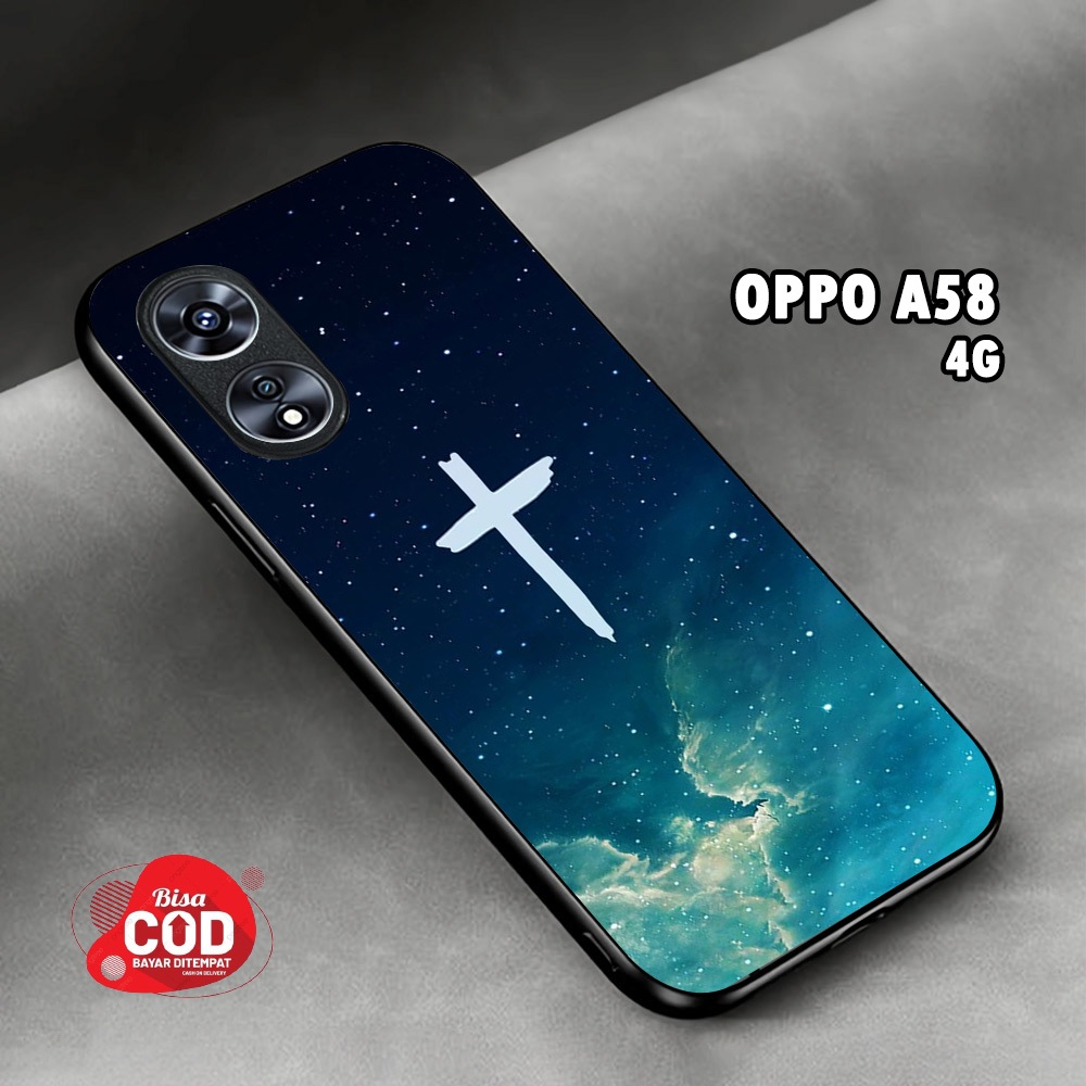 Jual Jual Softcase/Hardcase Glass Kaca OPPO A58 Terbaru 2024 [SC100 ...