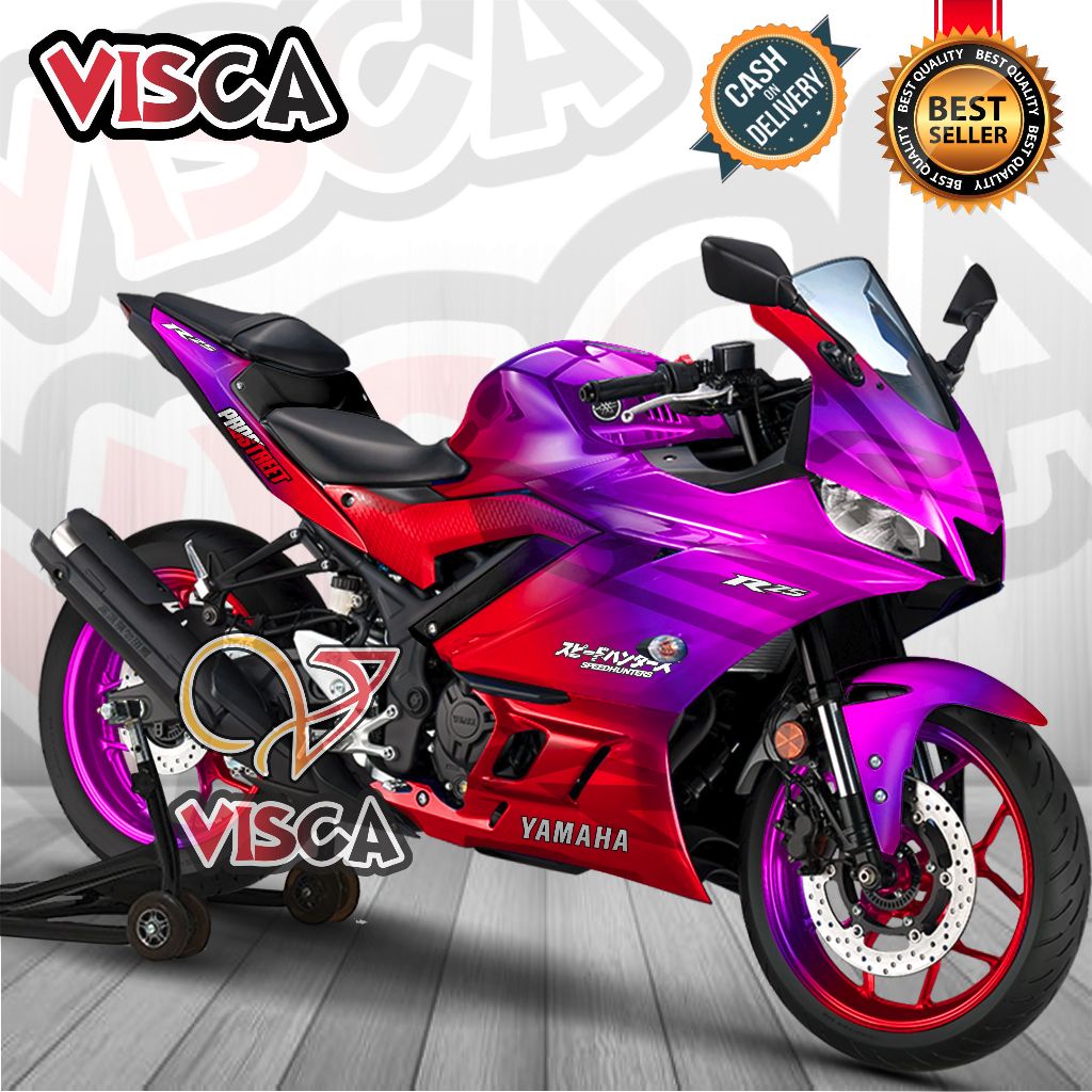 Jual Decal R25 Full Body Decal Yamaha R25 NEW Stiker R25/R3 Full Body ...