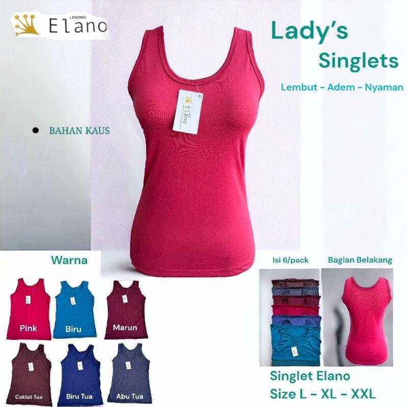 Jual BAJU DALAM TANK TOP KENSI SINGLET WANITA PEREMPUAN CEWEK MELAR ...