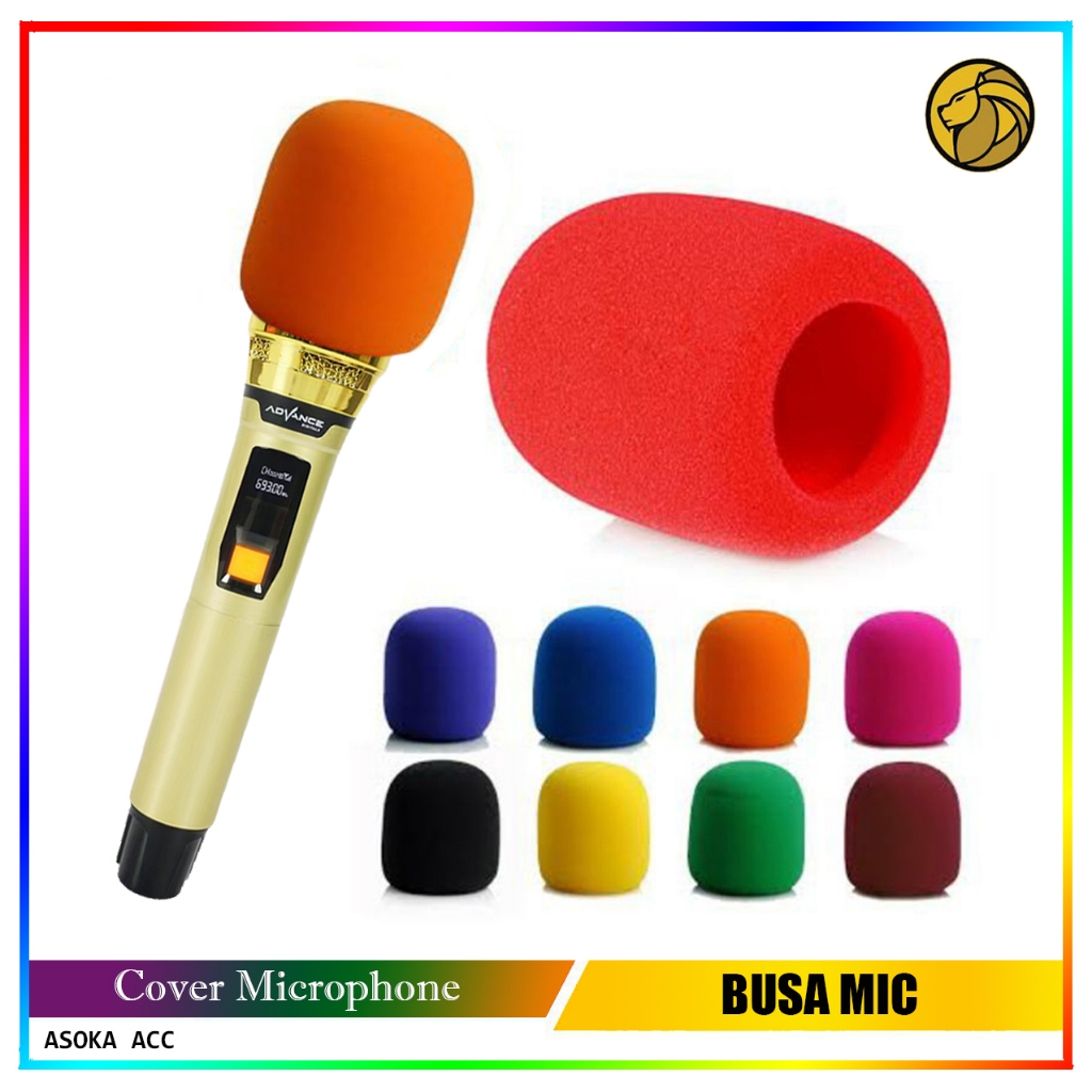 Jual Busa Microphone Karaoke / Cover Sarung Pelindung Mic Wireless ...