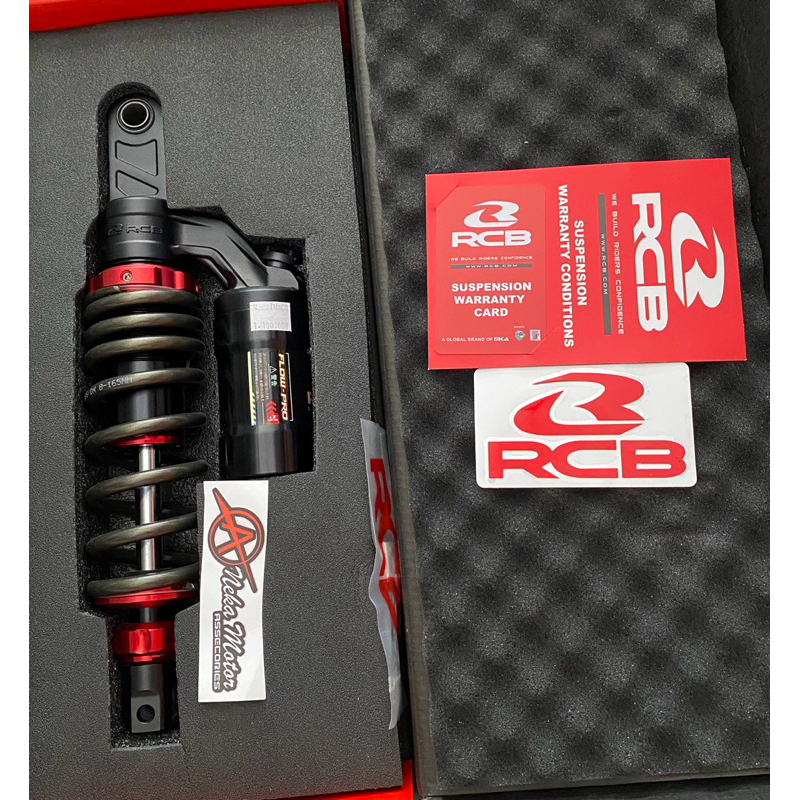 Jual MONOSHOCK RCB FLOW PRO (G-BK) VARIO 150 125 UKURAN 330 MM HITAM ...