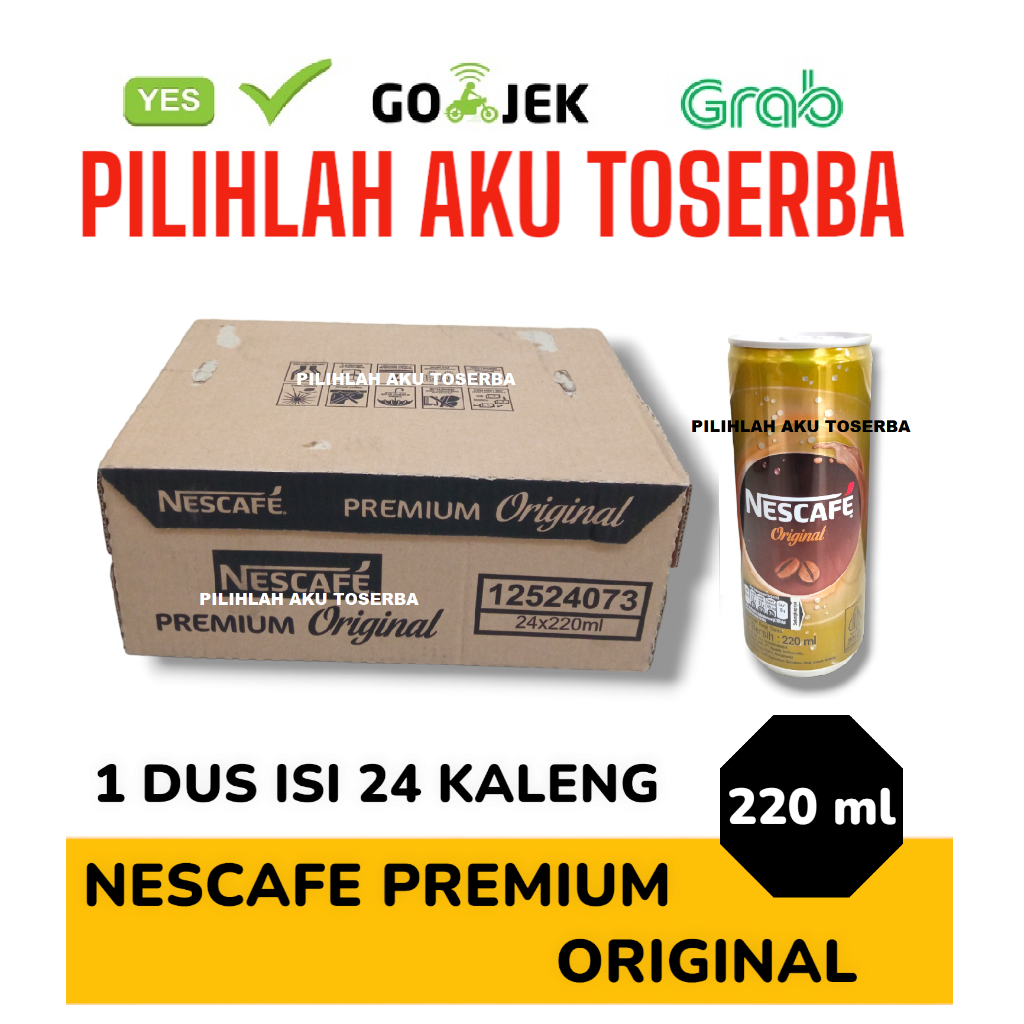 Jual Kopi Nescafe Kaleng (Original) / Nescafe Can (Original) 220 ml ... Jual Kopi Nescafe Kaleng (Original) / Nescafe Can (Original) 220 ml ...