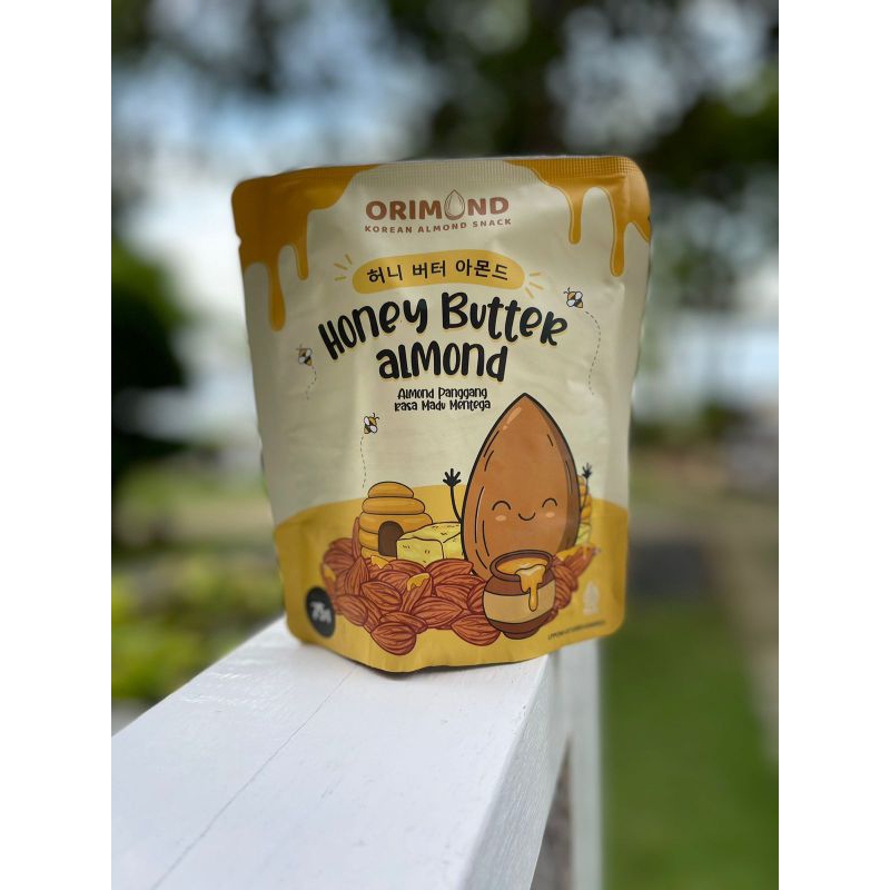 Jual Korean Honey Butter Almond 75g | Shopee Indonesia