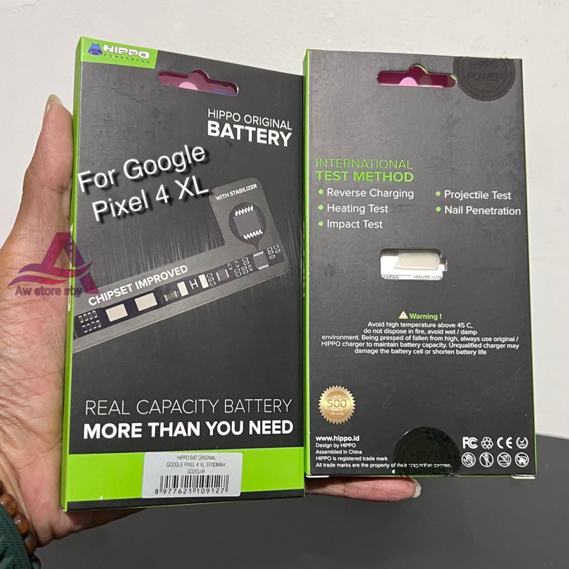 Jual HIPPO BATERAI GOOGLE PIXEL 4 XL G020J-B PREMIUM QUALITY 3700mAh ...