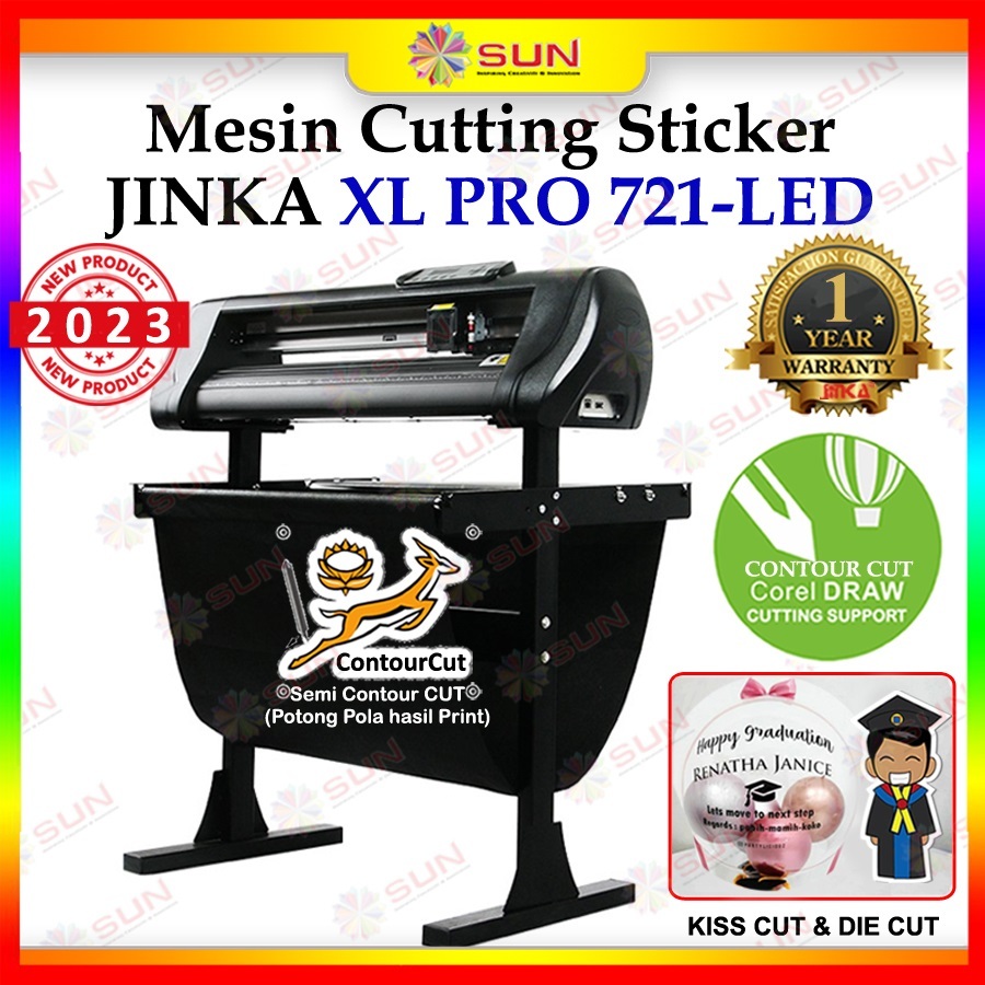 Jual Mesin Cutting Sticker Jinka Pro 721 / 1351 - XL Pro LED (Contour ...