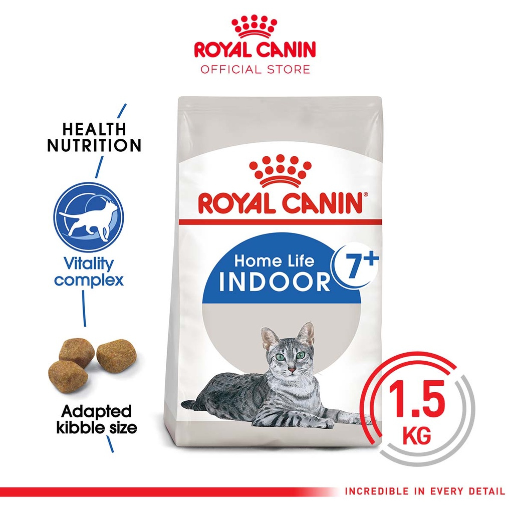 Jual Royal Canin Indoor 7+ Senior Cat 1.5kg Dry Cat Food / Makanan ...