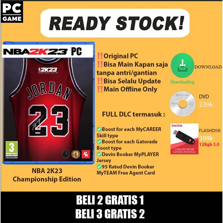 Jual NBA 2K23 Championship Edition PC ORIGINAL | Shopee Indonesia
