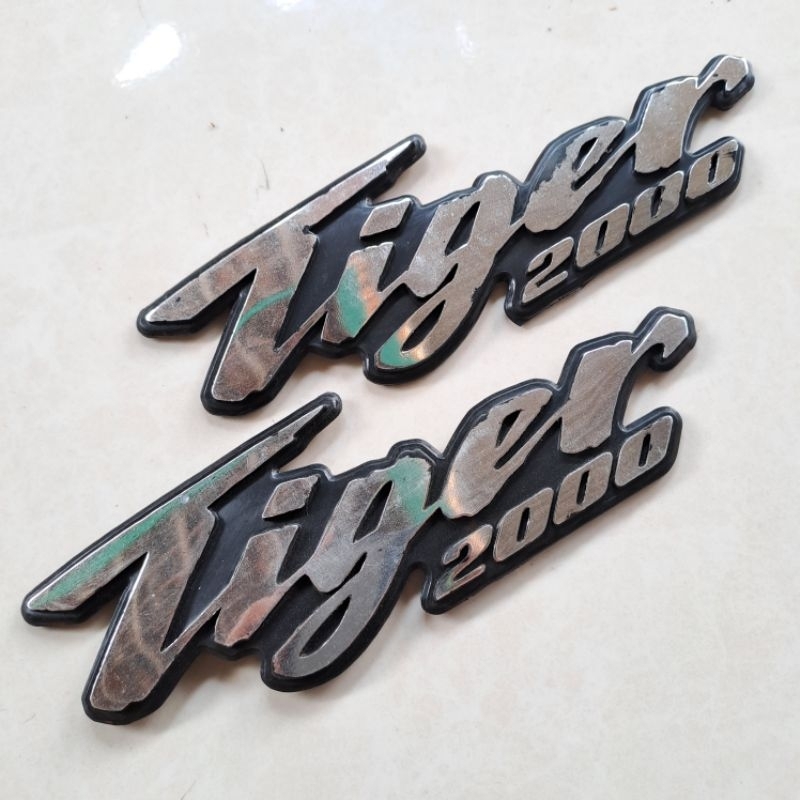 Jual EMBLEM LOGO TANGKI TENGKI HONDA TIGER2000 TIGER 2000 LAMA TILAM ...