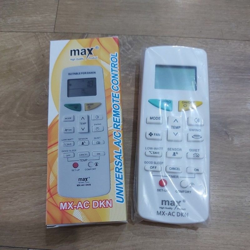 Jual Remote AC Daikin MAX | Shopee Indonesia
