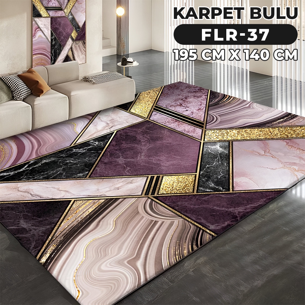 Jual Ai Home Karpet Bulu Rasfur Ukuran 140X195cm Karpet Lantai Bulu ...