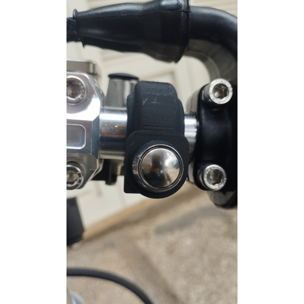 Jual MTMoto Mini Custom Holder Saklar motor universal 1 Tombol motor ...