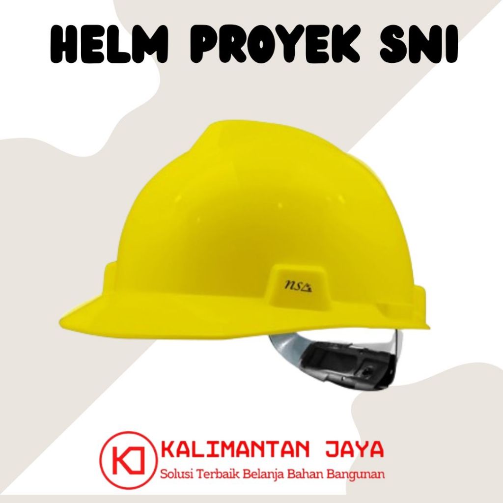 Jual Helm Topi Proyek NSA Ventilasi Fastrac Putar SNI | Shopee Indonesia