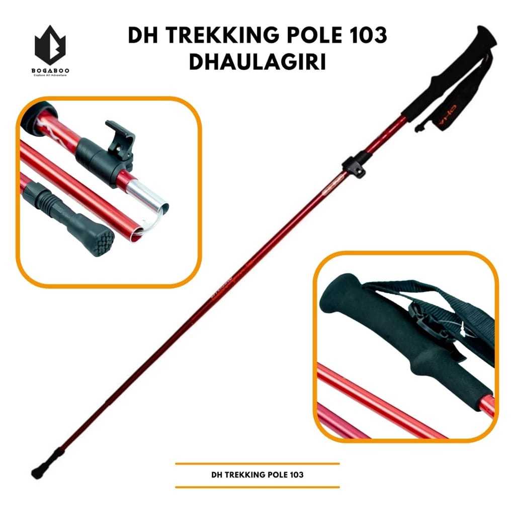 Jual Trekking pole Dhaulagiri Lipat Series DH 103 - Tongkat Pendaki ...