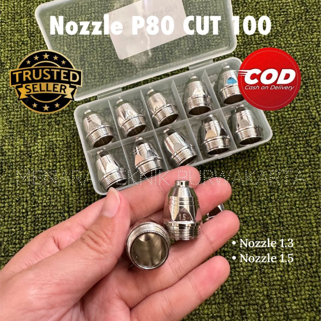 Jual Nozzle Tip P80 CUT 100 Plasma Cutting Torch | Consumable P80 ...