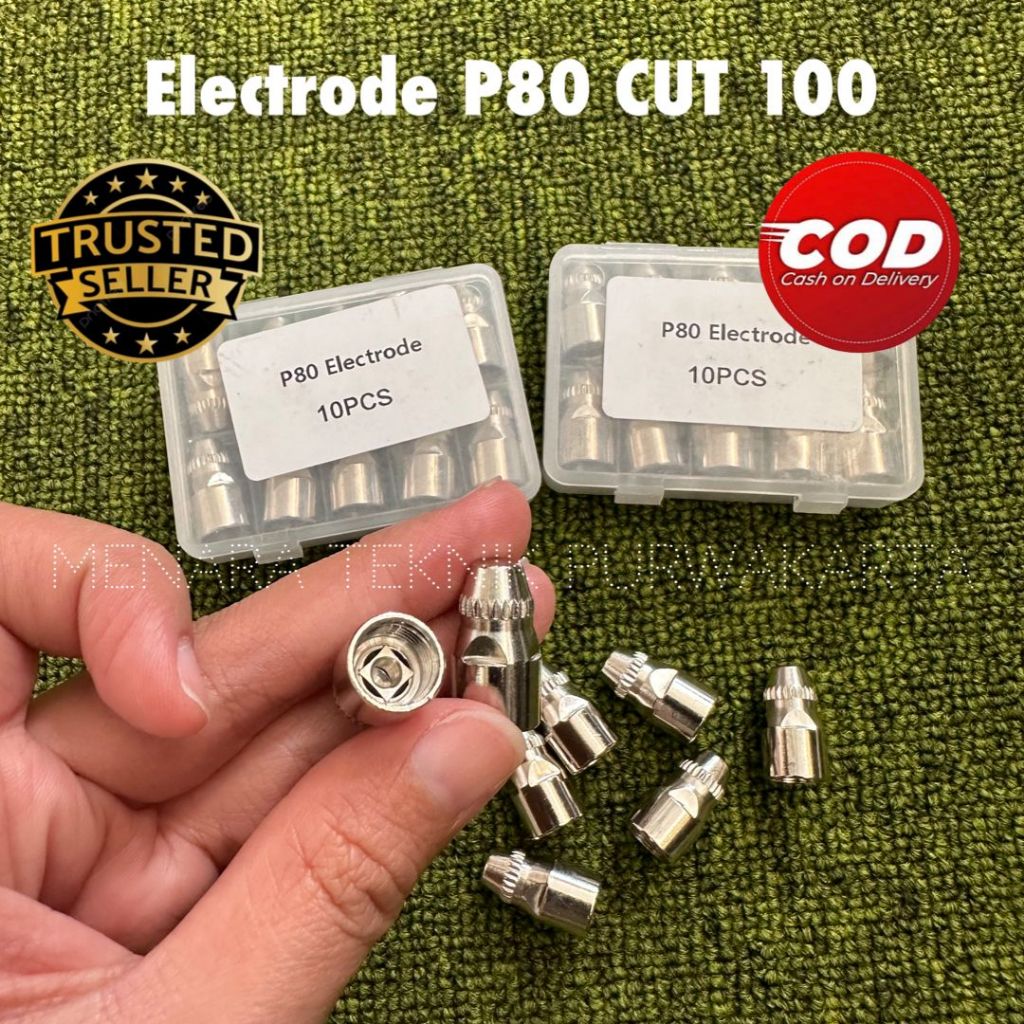 Jual Electrode P80 CUT 100 Plasma Cutting | Elektrode P80 Cutting Torch ...