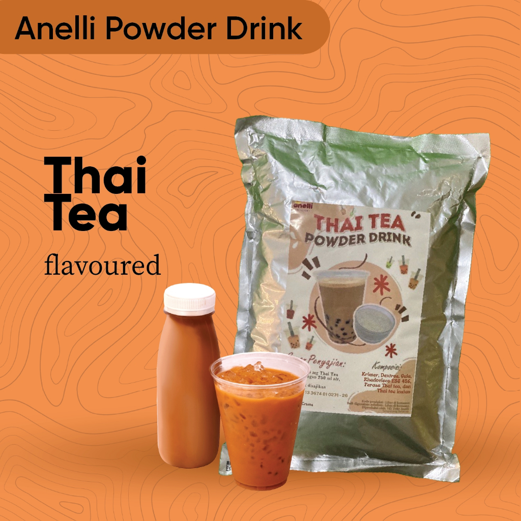 Jual Anelli Thai Tea Powder | Shopee Indonesia