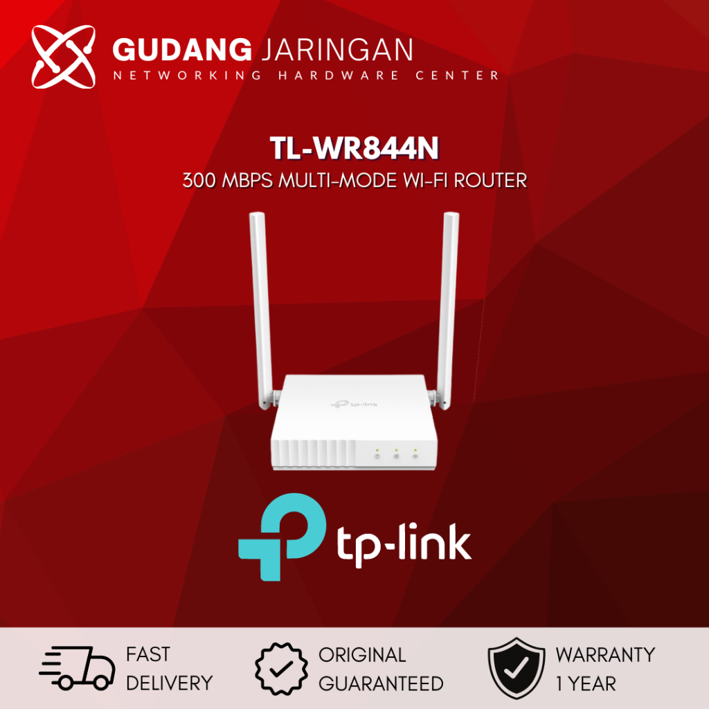 Jual TP-LINK TL-WR844N New 300Mbps Multi-Mode Access Point/ Wi-Fi ...