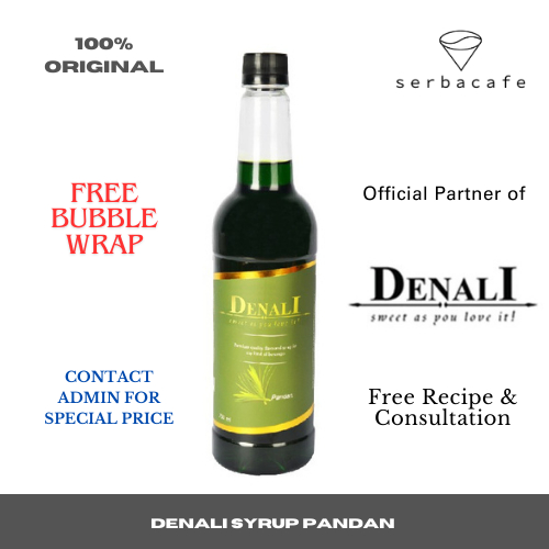 Jual Denali Syrup Pandan (750 ml) | Shopee Indonesia
