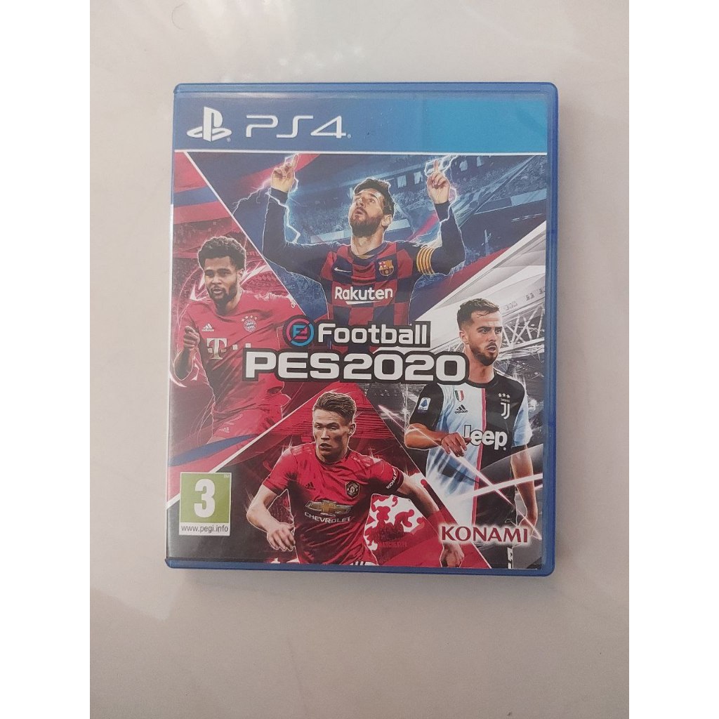 Jual BD Kaset PS 4 PES 2020 / Kaset Second PES 2020 PS4 / E football ...