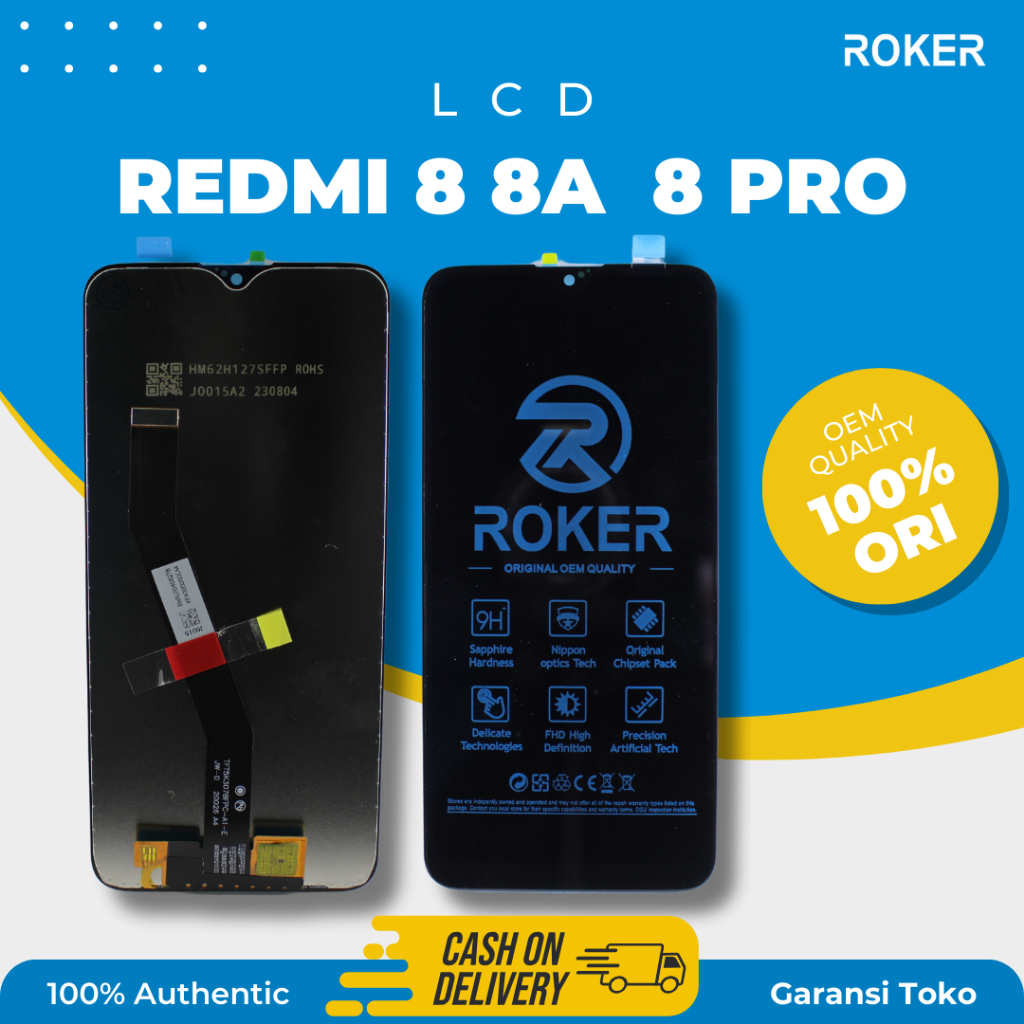 Jual LCD TOUCHSCREEN Redmi 8 - LCD Redmi 8A - 8A Pro Fullset ORIGINAL ...