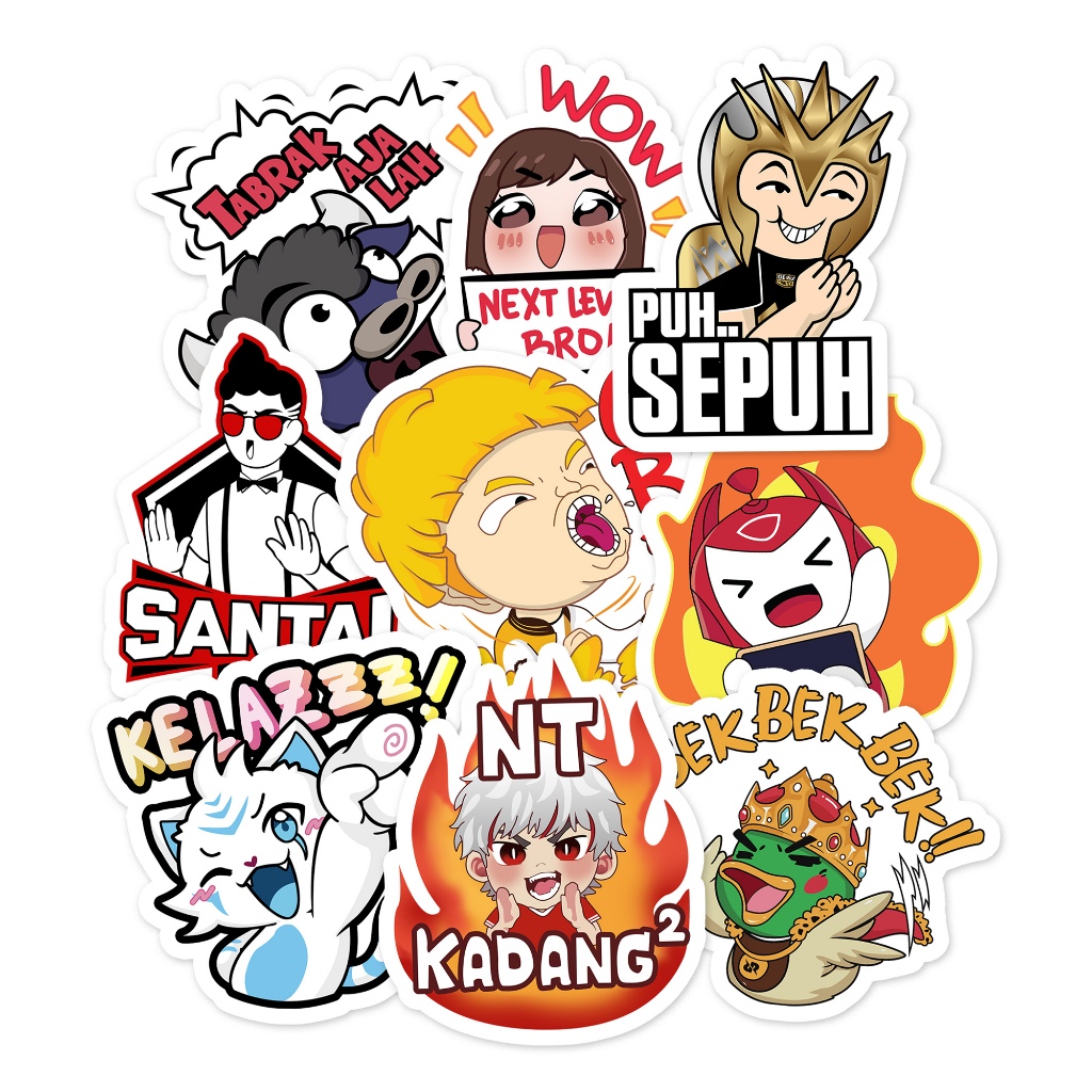 Jual Stiker Battle Emote MLBB Sticker Pack vol. 1 (MPL Edition ...